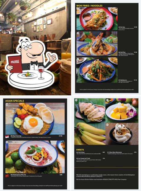 Pak Soi Asian Kitchen, 香港 - レストランメニュー、価格とレビュー