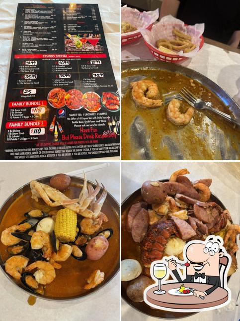 Ocean Treasures Cajun Seafood and Bar, Pittsburgh - Restaurant menu ...
